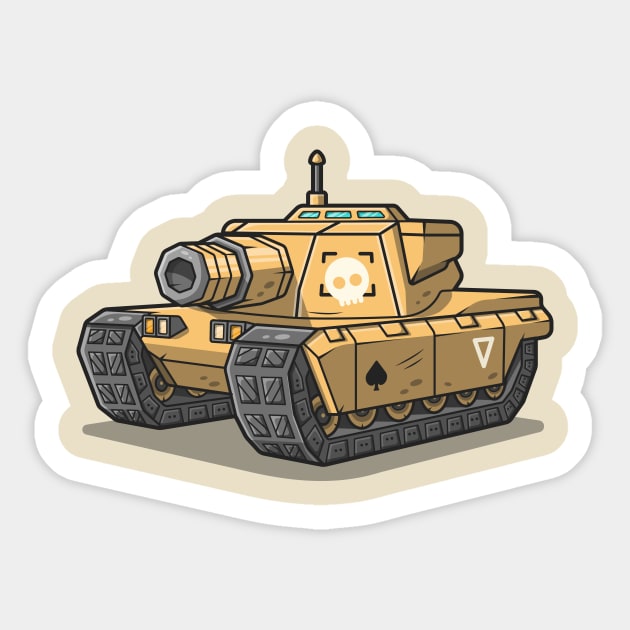 Tank Car Cartoon Vector Icon Illustration Tank Sticker TeePublic